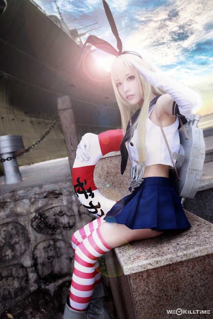 艦娘出動！超萌島風《艦隊收藏》水手服COSPLAY - WeKillTime